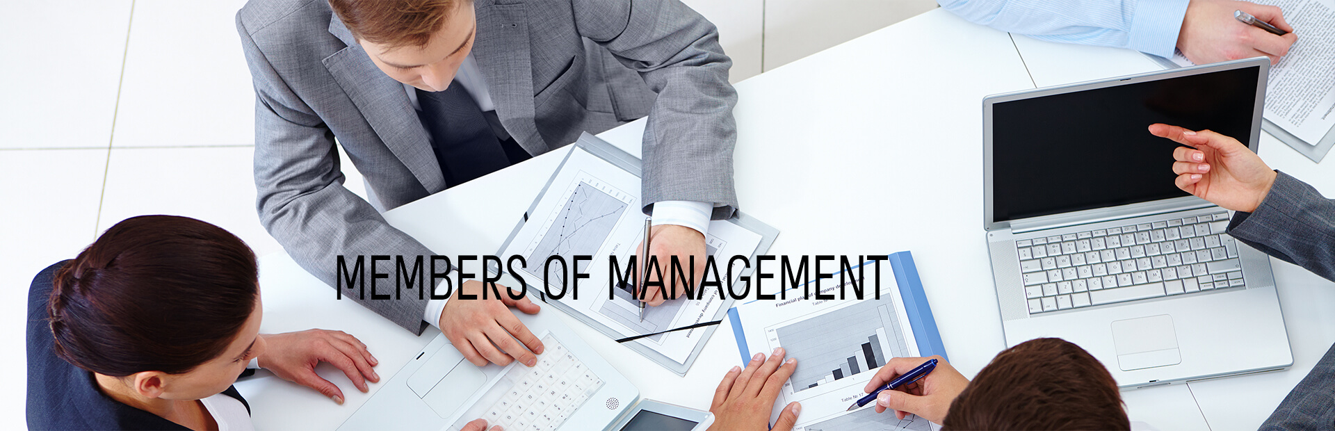 Members Of Management Banner